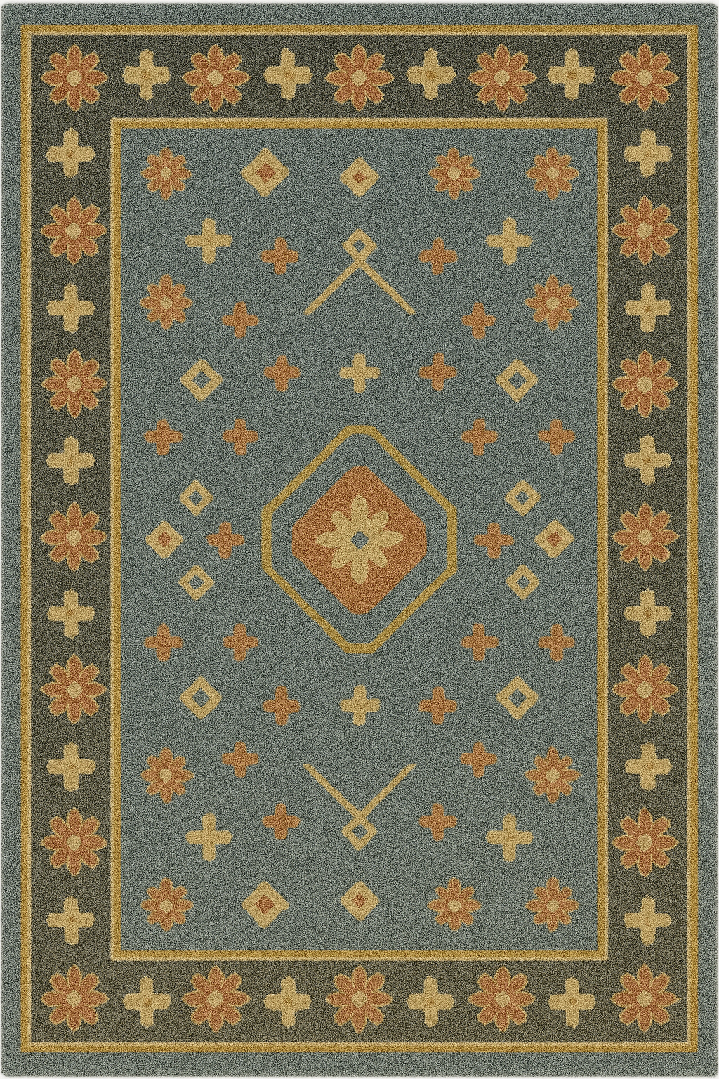 Seren: Authentic Afyon-Inspired Turkish Rug – Kalvani